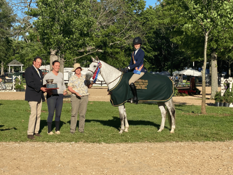 Farnley Tenspeed Earns Grand Local Pony Hunter Champion for the Abeles ...
